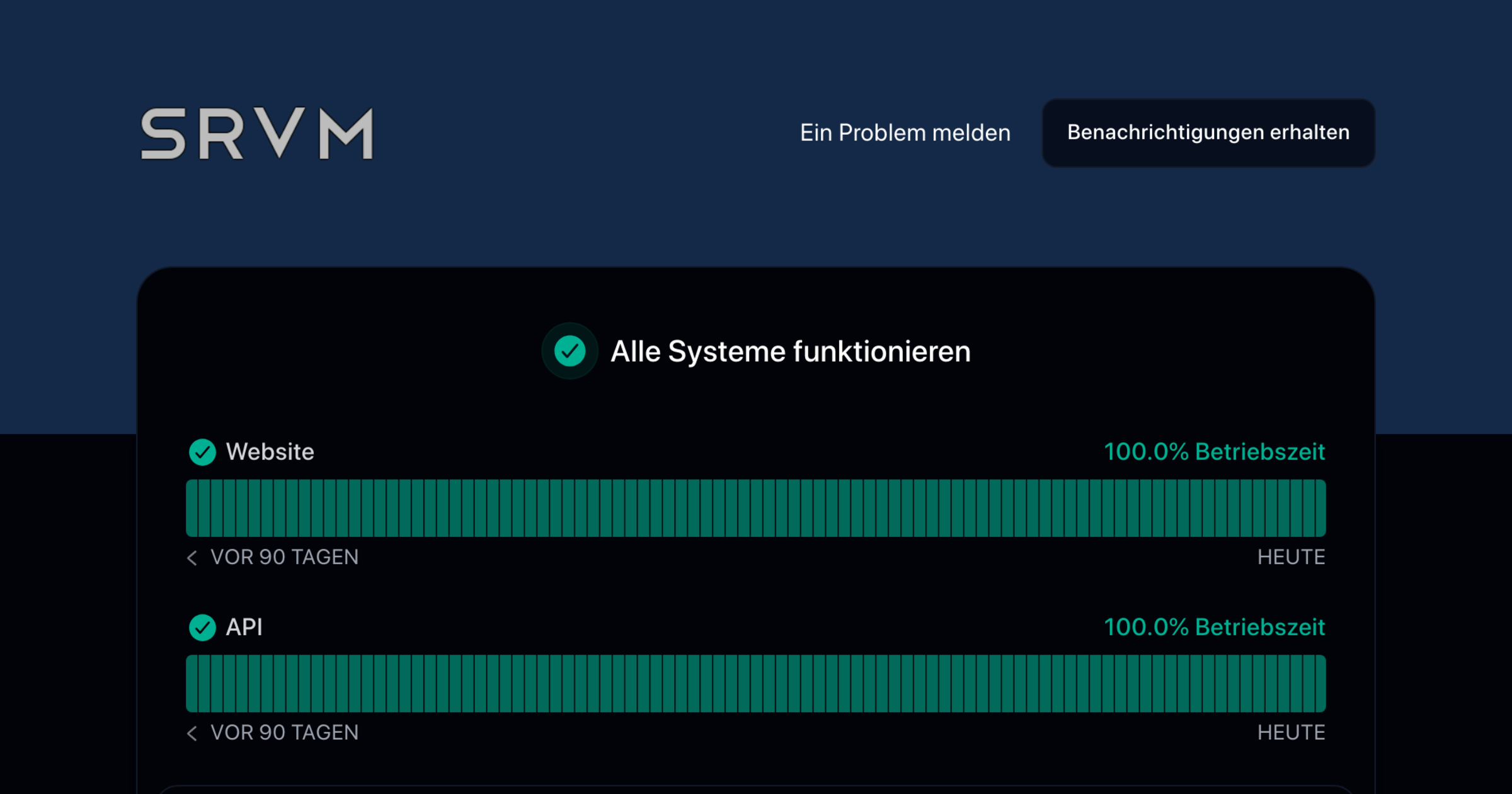 SRVM Networks - Status